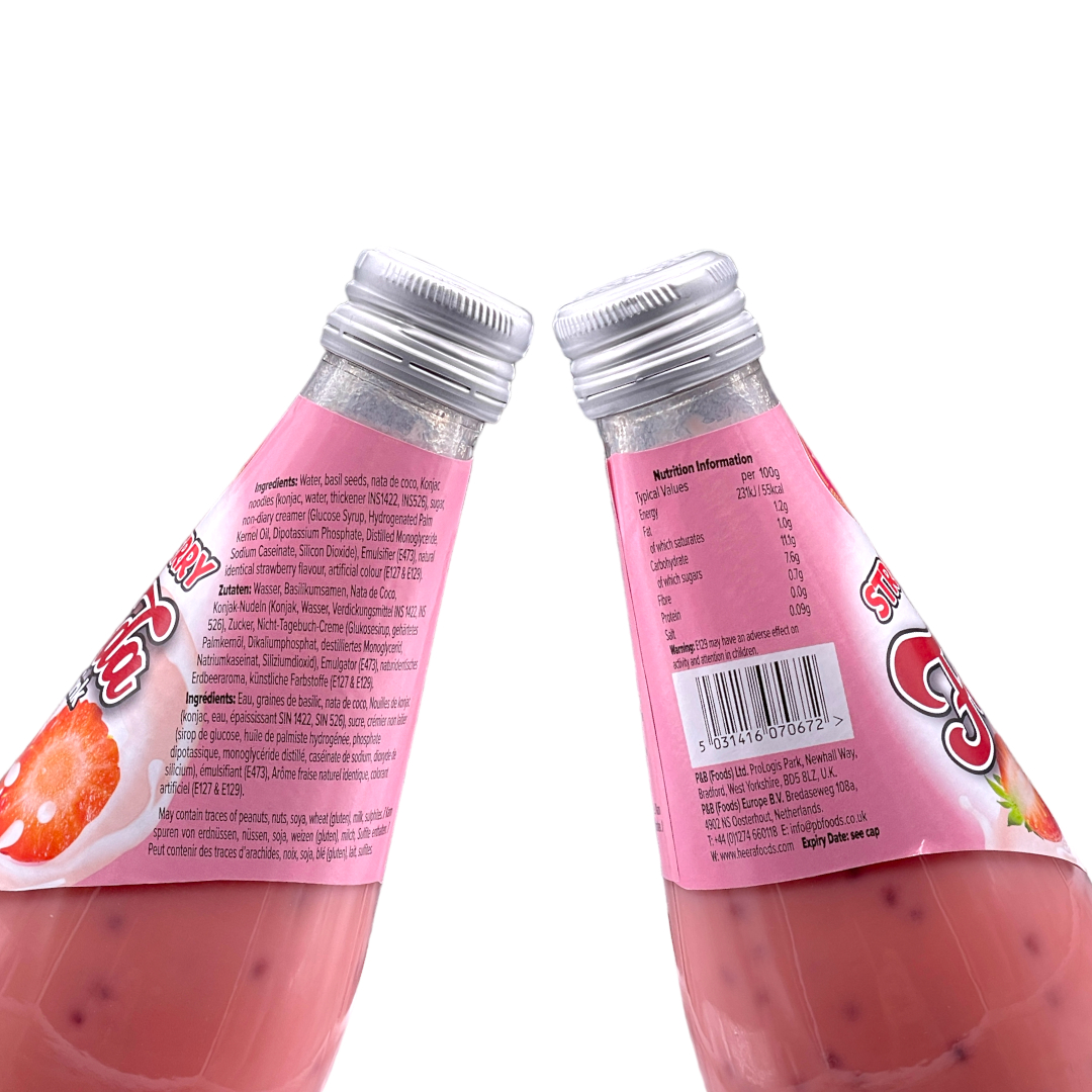 Heera Strawberry flavour Falooda Drink 290ml - Yogi Mart - Online ...