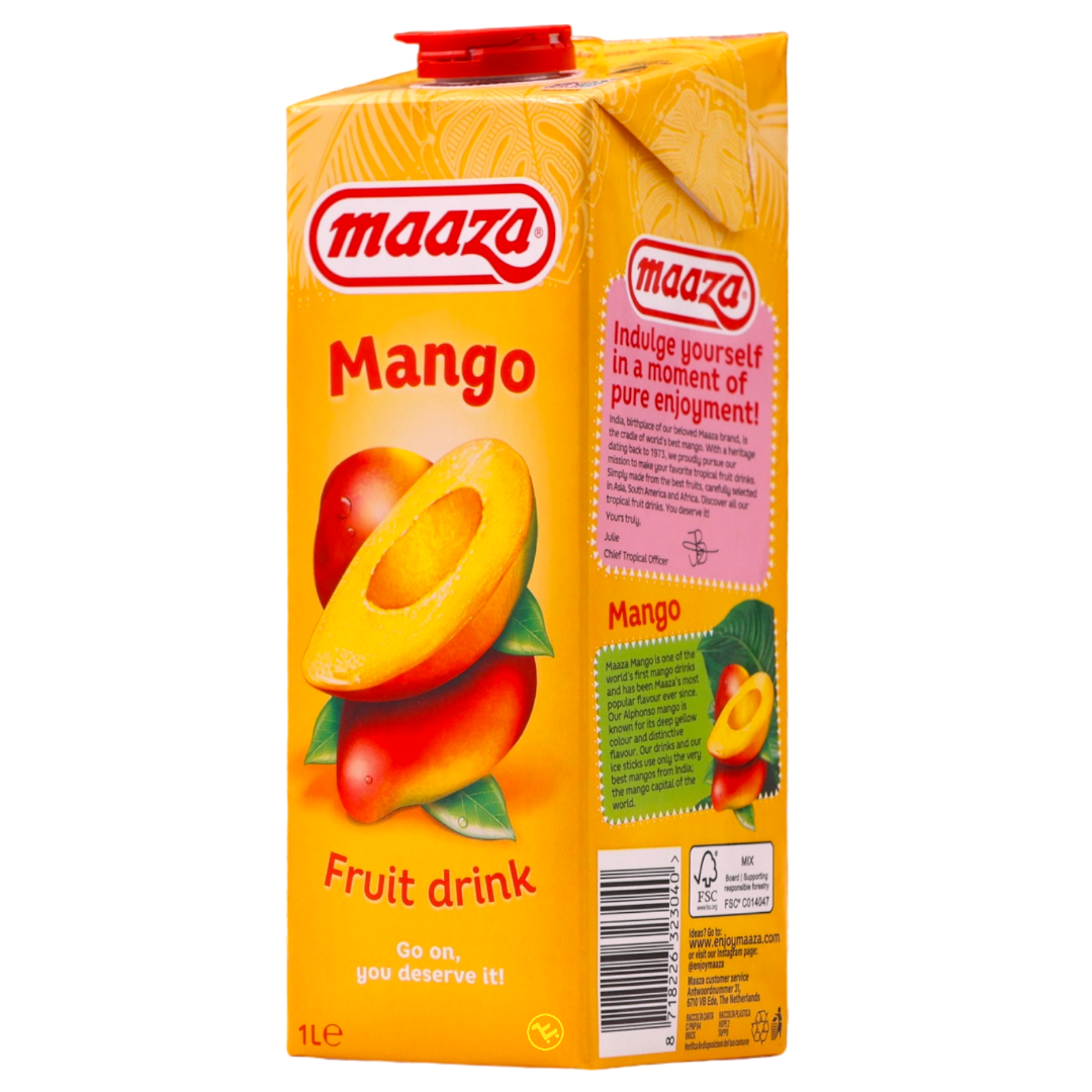 Maaza Mango Juice Drink 1L - Yogi Mart - Online Indian Grocery Store